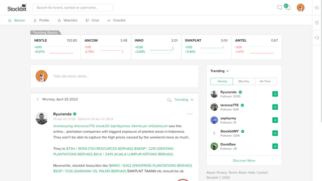 Stockbit - Malaysia's Largest Investment Community